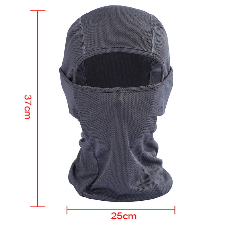Зимна пълна ски маска за лице Мотоциклет Затопля ветроустойчива дишаща противопрахова маска за
