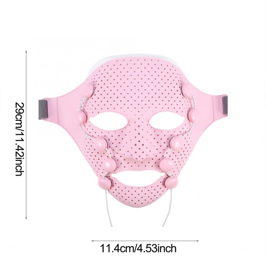 Badu Bg Ems Вибрационна маска за лице против бръчки Магнит Масаж за лице СПА Терапия за