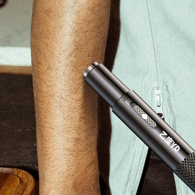 Badu Bg Преносима грижа за лицето Безопасен електрически тример за епилация на косми в носа