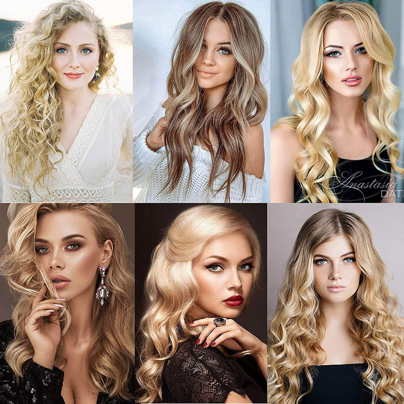 Badu Bg Вълшебна ролка за коса 30 45 55 65cm мека спирална маша за коса