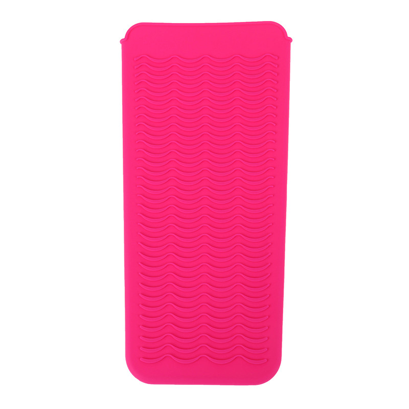 Badu Bg Силиконова топлоустойчива торбичка за пътна подложка за маша Преса за коса