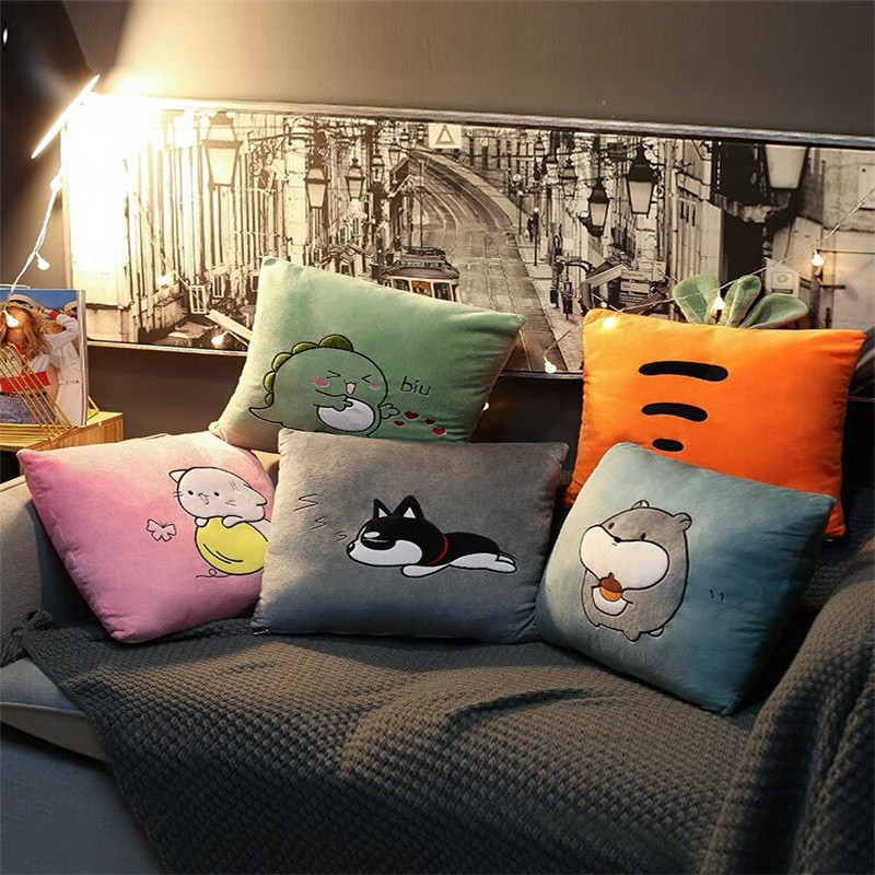 Badu Bg Led Рамадан Фестивал Калъфка за възглавница Прасковена кожа Модели Светлинна лента