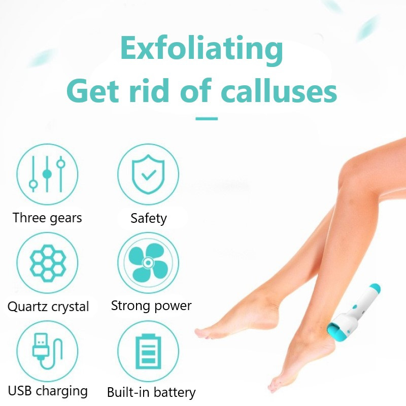 Badu Bg Акумулаторна електрическа пила за крака Машина за отстраняване на мазоли Устройство за