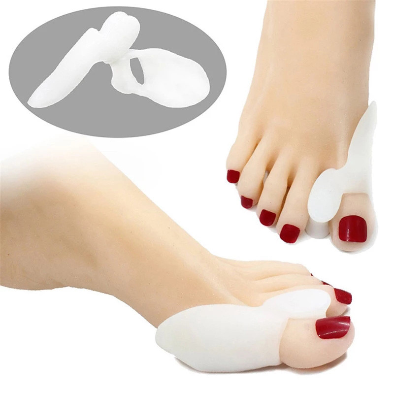 Badu Bg 2pcs силиконов гел коректор за палец бунион протектор за малки