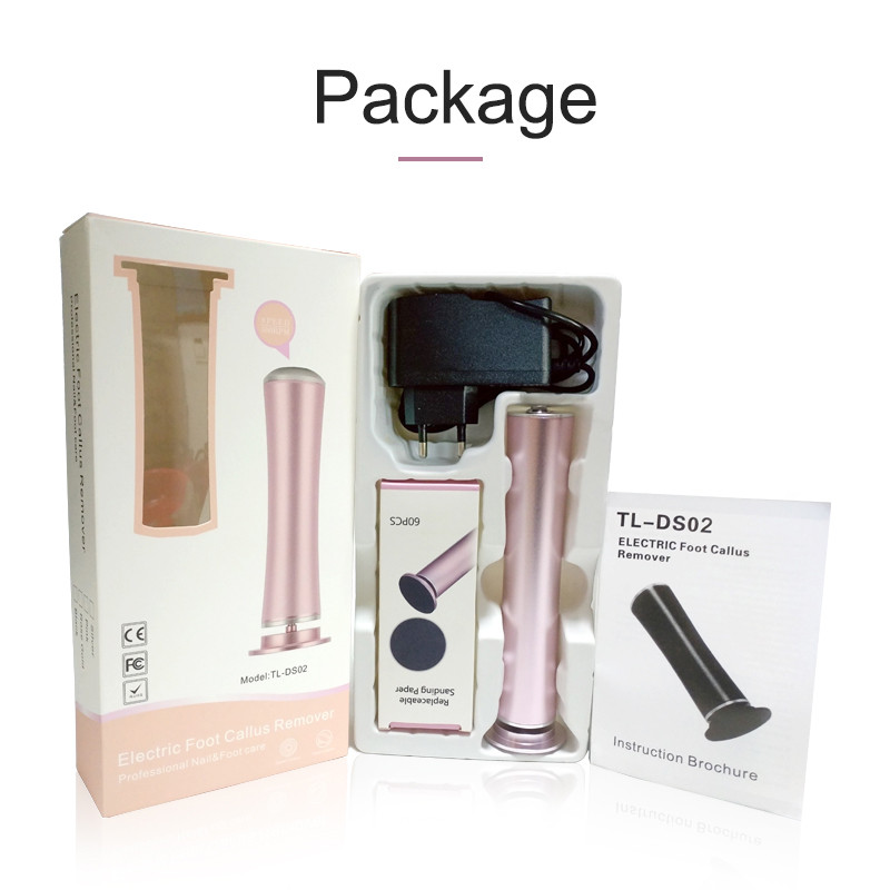 Badu Bg Акумулаторна безжична електрическа пила за крака Машина за премахване на кожички калус