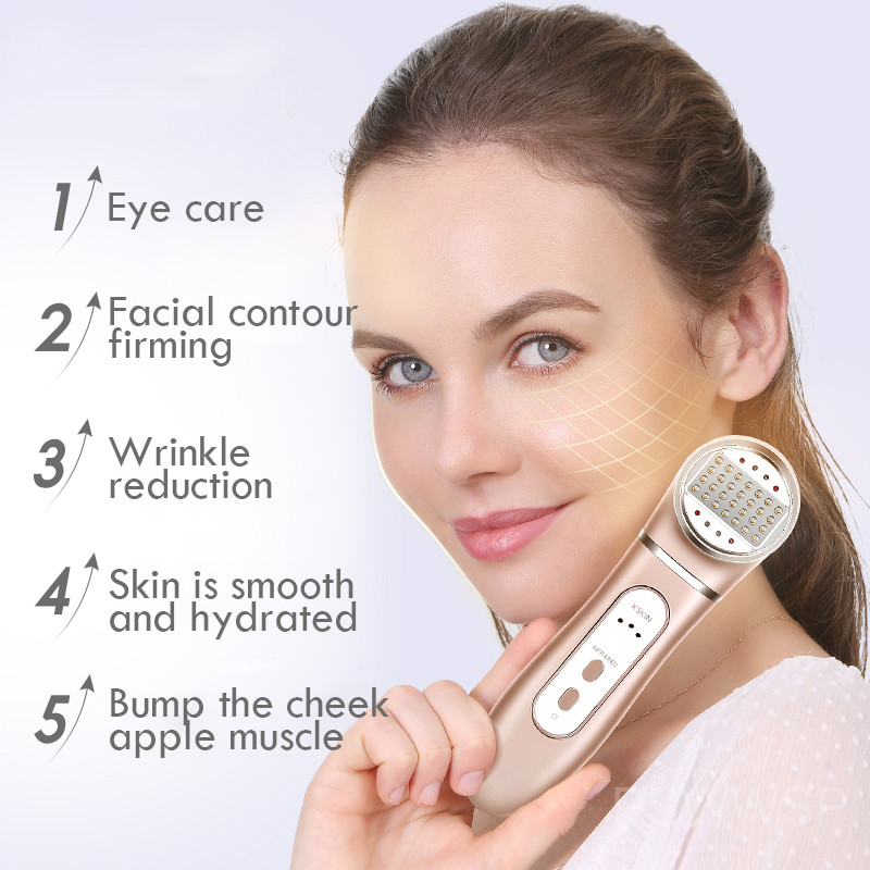 Badu.gr Μηχάνημα ανύψωσης προσώπου με ραδιοσυχνότητες RF Σύσφιξη δέρματος Αναζωογόνηση ρυτίδων ...