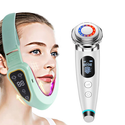 Badu.bg EMS V Face Shaper Лифтинг Масажор за лице Двойна брадичка ...