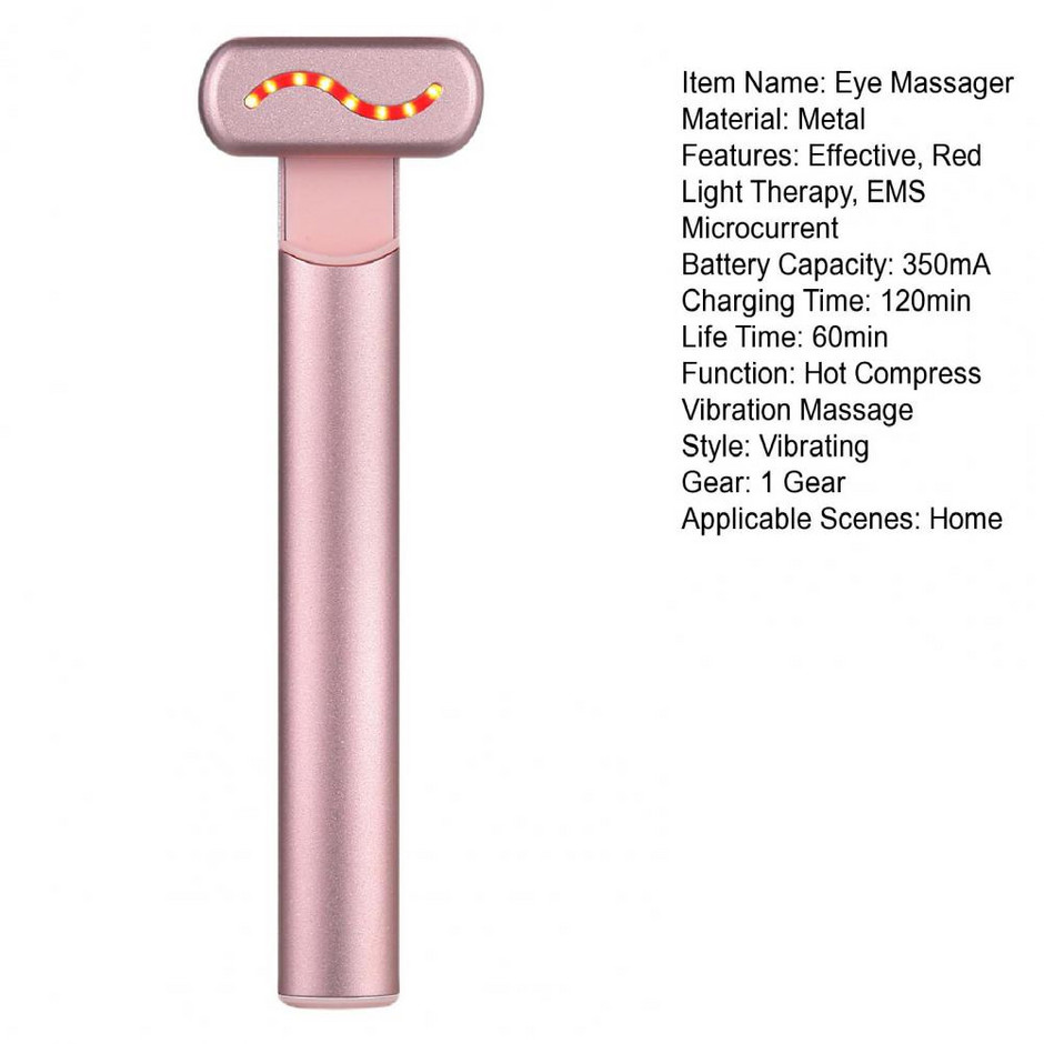 Badu Bg Удобна писалка за грижа за кожата на очите Облекчаване на умората Масажор за очи Ems