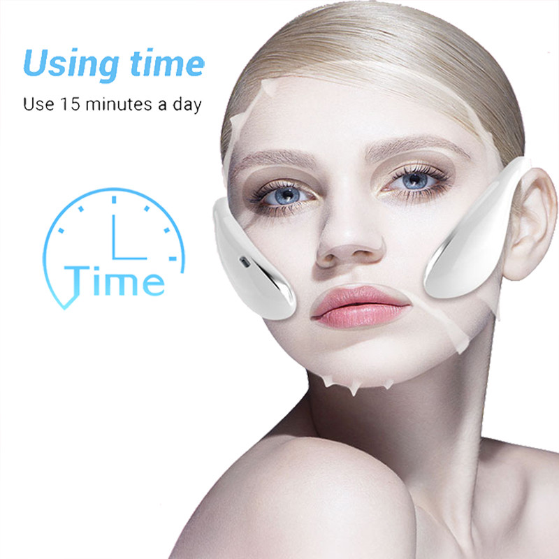 Badu.bg EMS V shap Устройство за повдигане на лицето V Line Facial Lifting Wibratory Massager ...