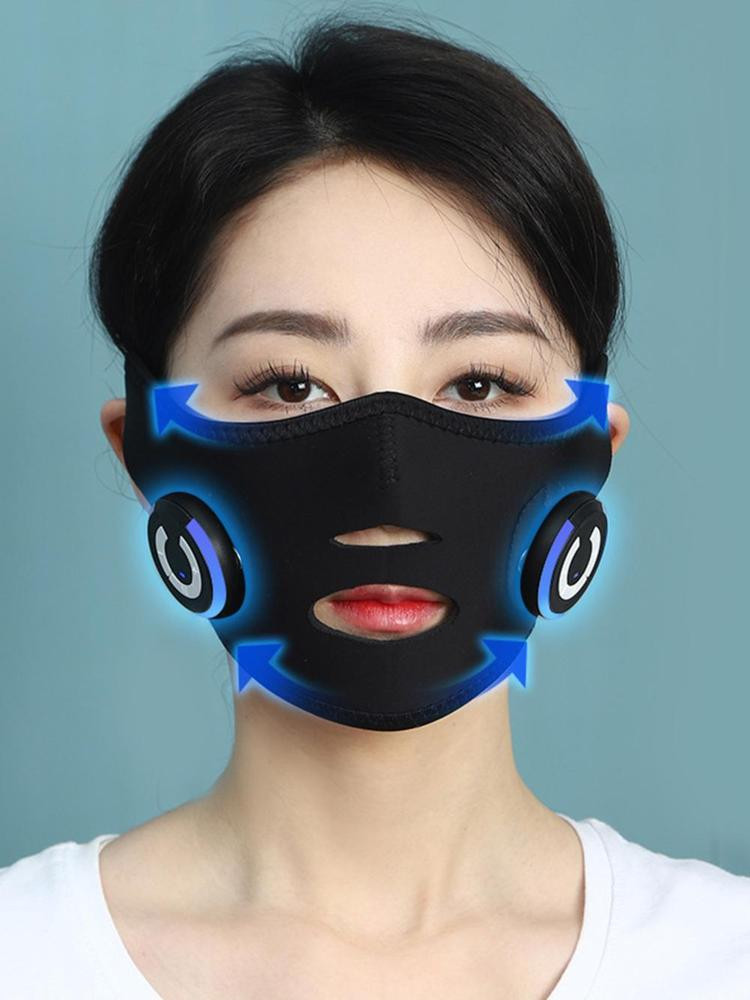 Масажна превръзка за лице Маска за жени V образна тънка машина за лице Abs масажор Лицева буза