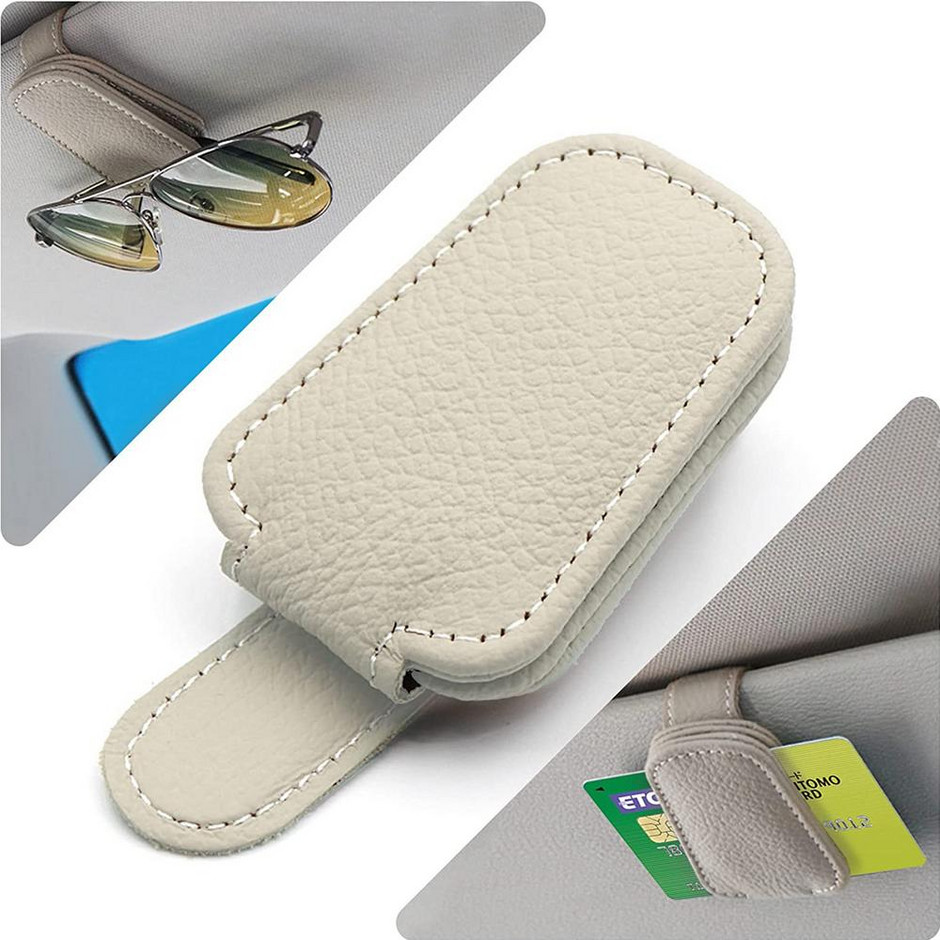 Държачи за автомобилни очила Универсален държач за слънчеви очила за кола Магнитна щипка за