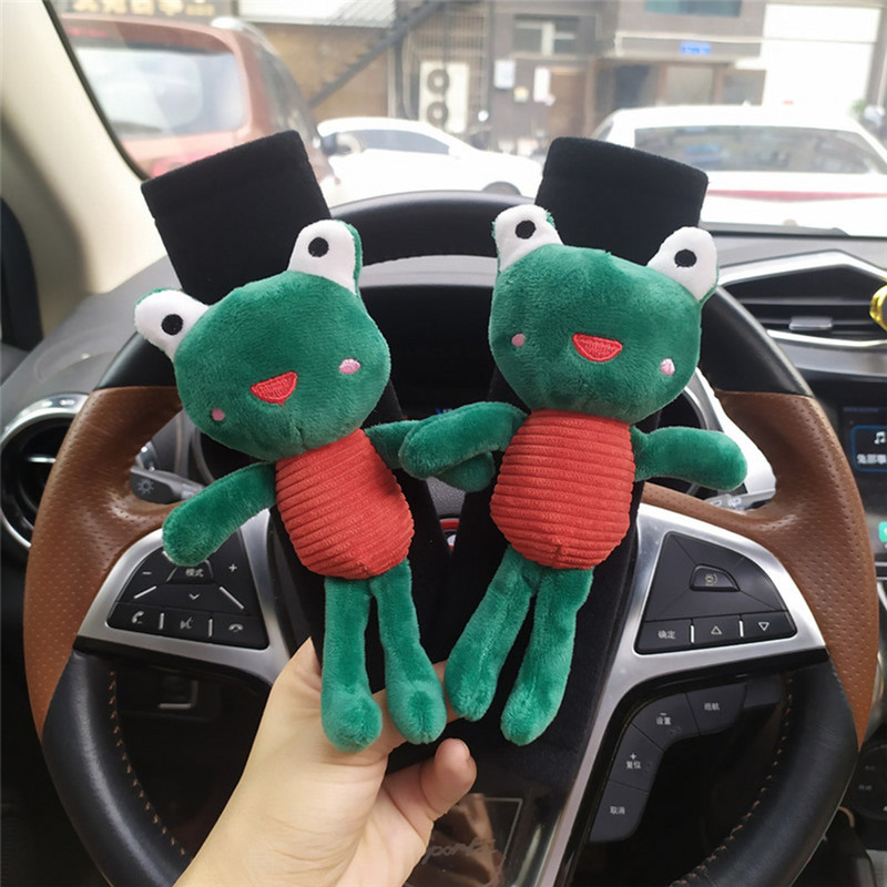 Badu Bg Сладък анимационен филм Калъф за предпазен колан за кола Възглавница за предпазен колан