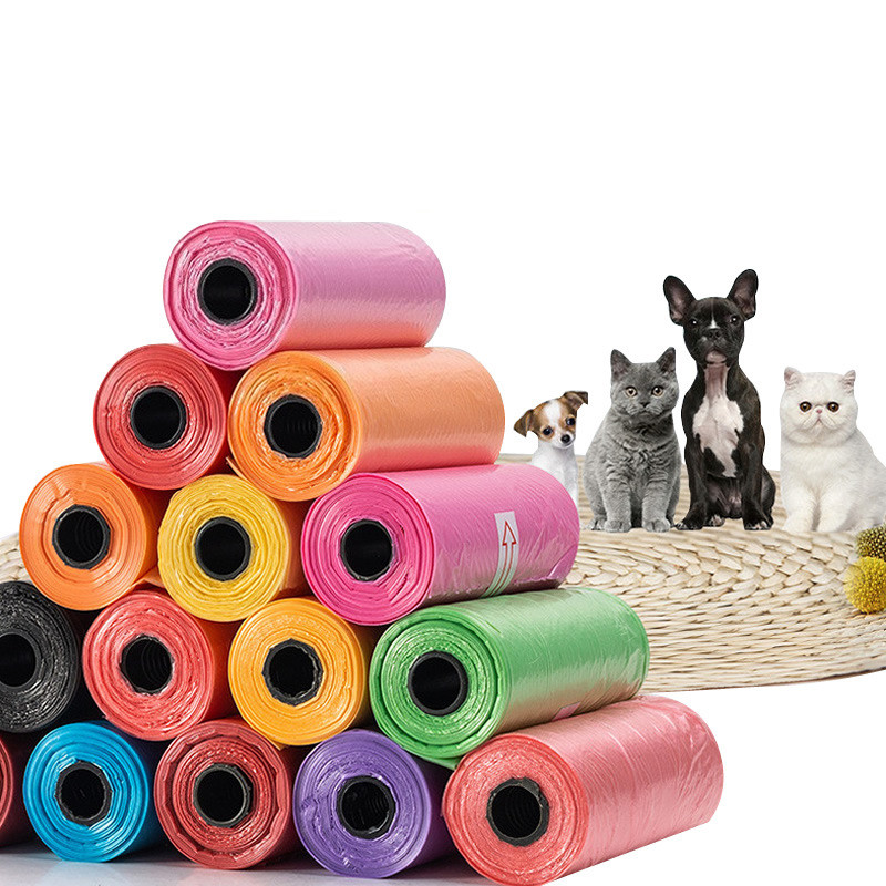 Badu Bg 100 ролки Дозатор за торби за кучешки изпражнения Колектор 15 торби ролка Големи торби