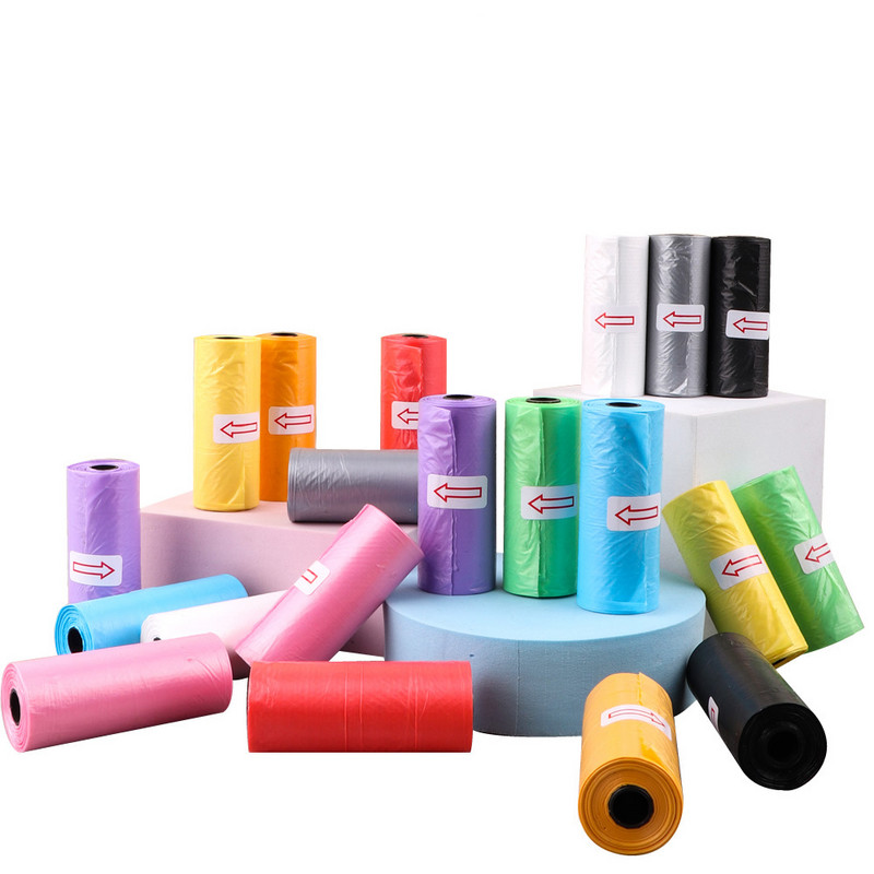 Badu Bg 100 ролки Дозатор за торби за кучешки изпражнения Колектор 15 торби ролка Големи торби