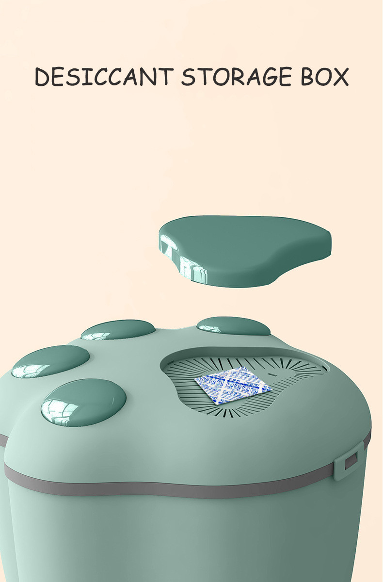 Badu.bg 4-6 кг Контейнер за съхранение на храна за домашни любимци Влагоустойчива кофа за ...