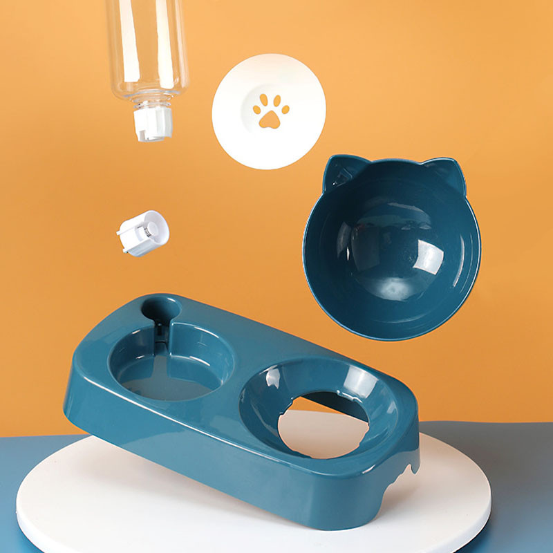 Купа за куче за домашни любимци Автоматична хранилка Купа за котешка храна с купа с фонтан за
