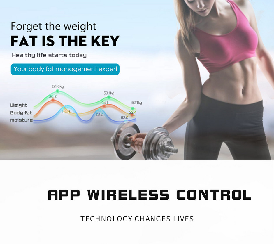 Badu.bg Интелигентна везна Здраве за баня BMI анализатор Тест за влага на телесни мазнини ...