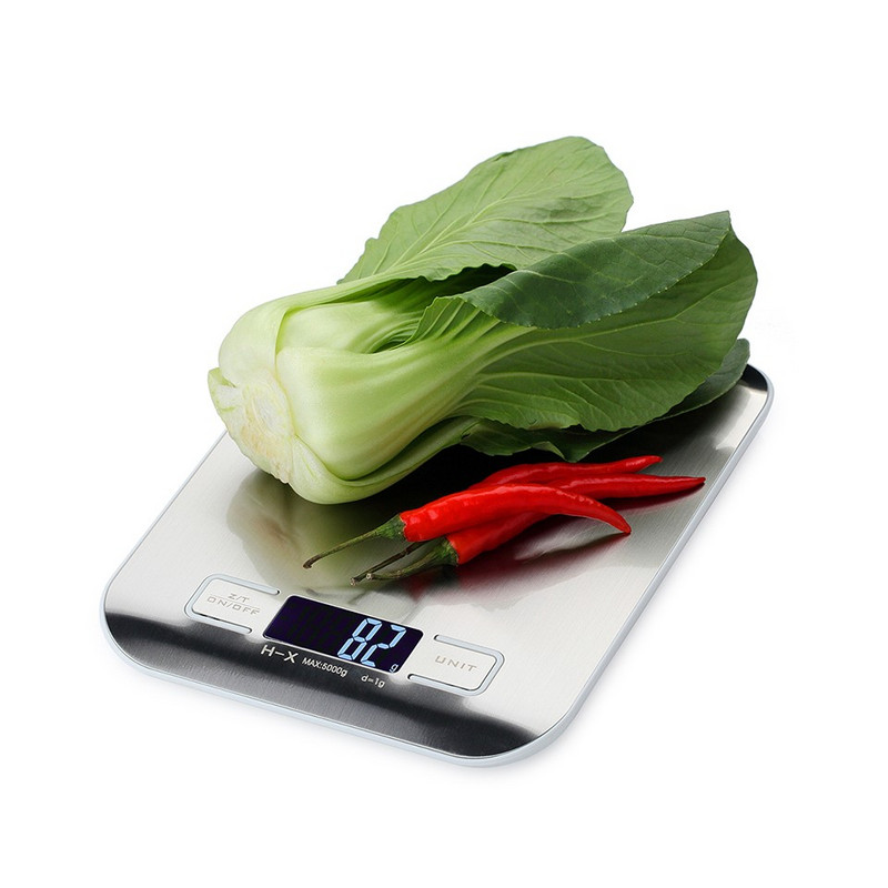 Badubg 10kgx1g Електронни везни Кухненски цифрови бижута Везни за храна Smart Lcd Mi Везни за