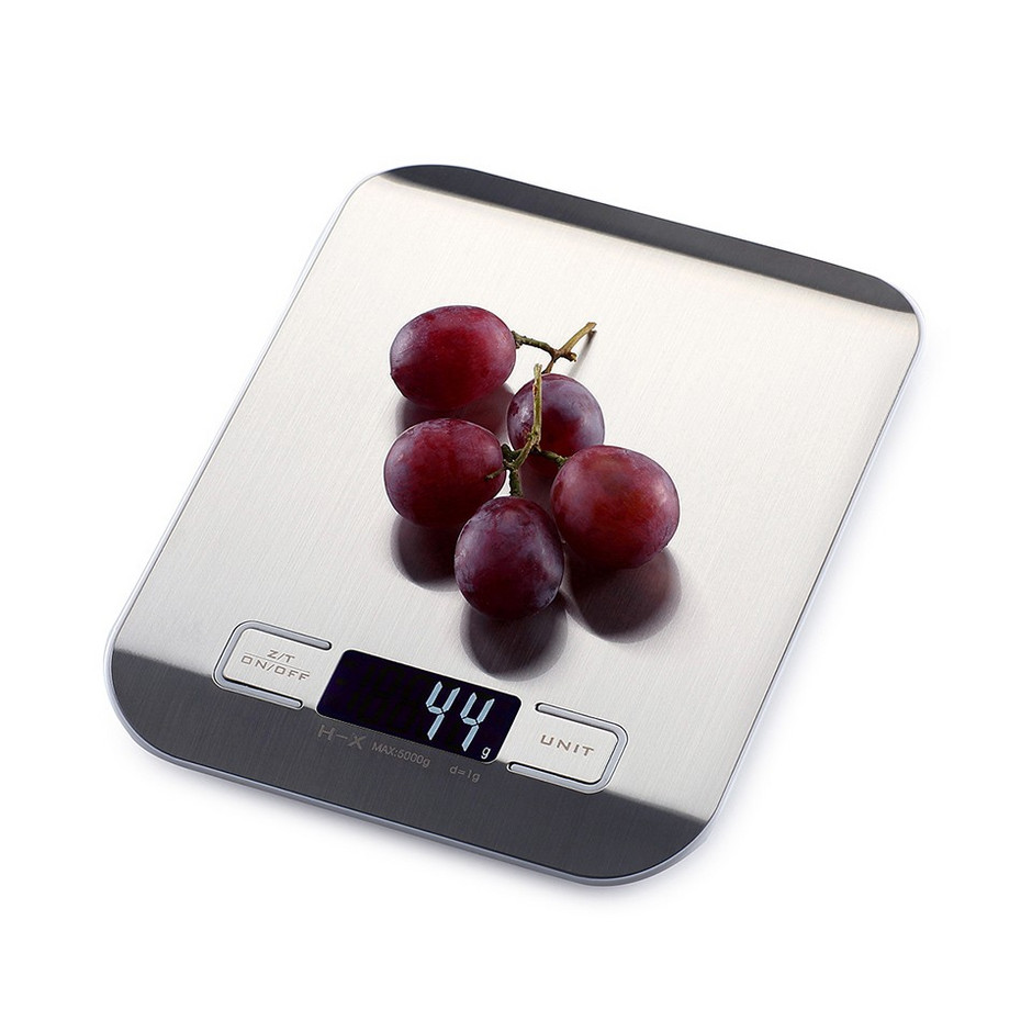 Badu.bg 10kgx1g Електронни везни Кухненски цифрови бижута Везни за храна Smart LCD Mi Везни за ...