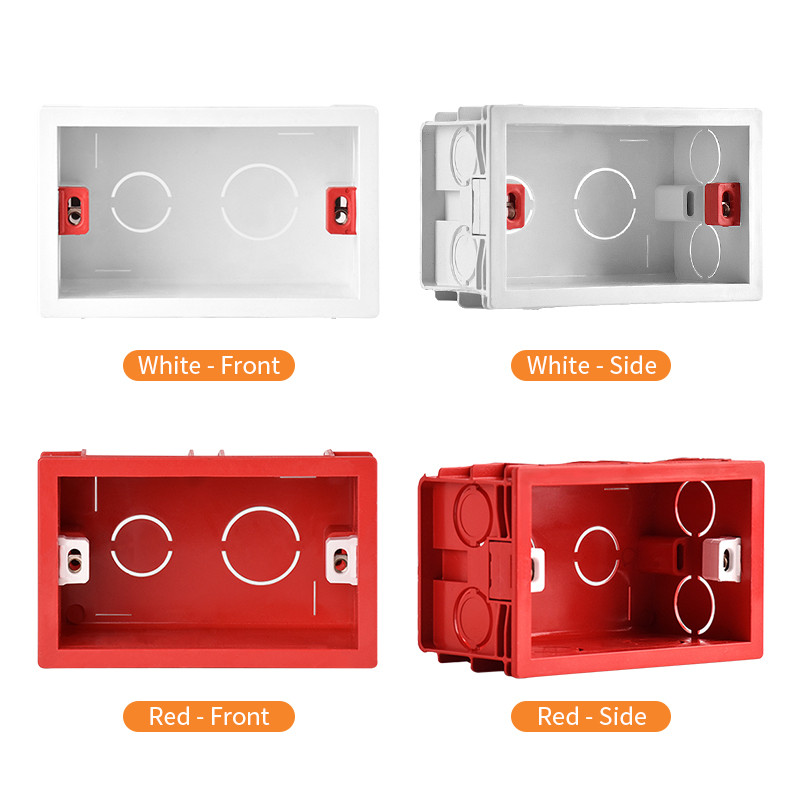 Badu.bg PSSRISE 118 Тип AU САЩ Стандартна инсталационна кутия Стенен превключвател Разклонителна ...