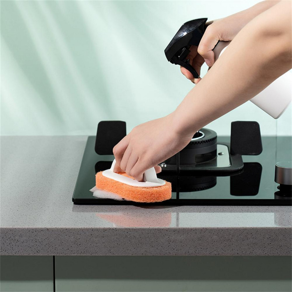 Многофункционална дръжка Четка за почистване Гъба Четка Кухня Баня