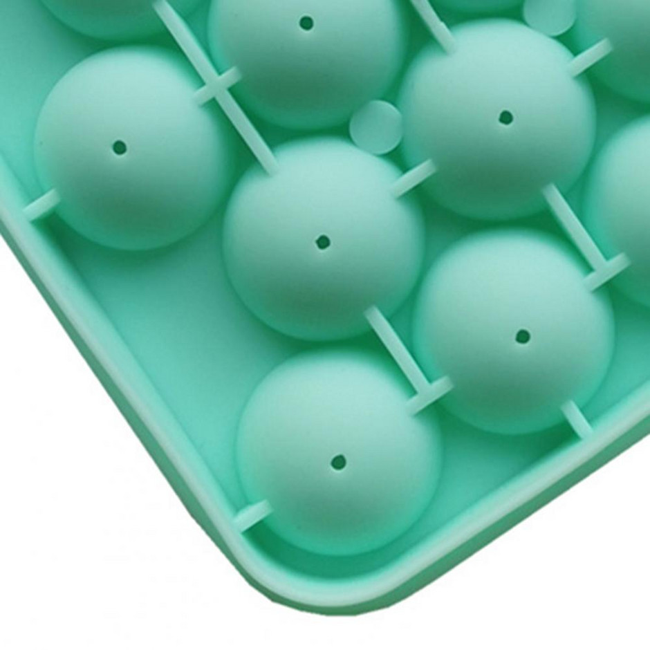 Тава за кубчета лед Форма за шоколадова торта Форма за топки за лед Хранителна топлоустойчива