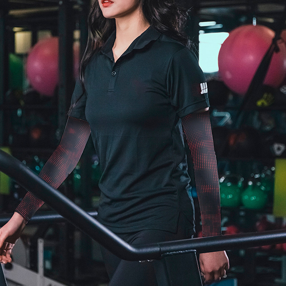 Badu.bg 1 бр. Охлаждаща UV защита Слънчеви ръкави Ръкави Дълги калъфи за ръце Нагреватели за ...