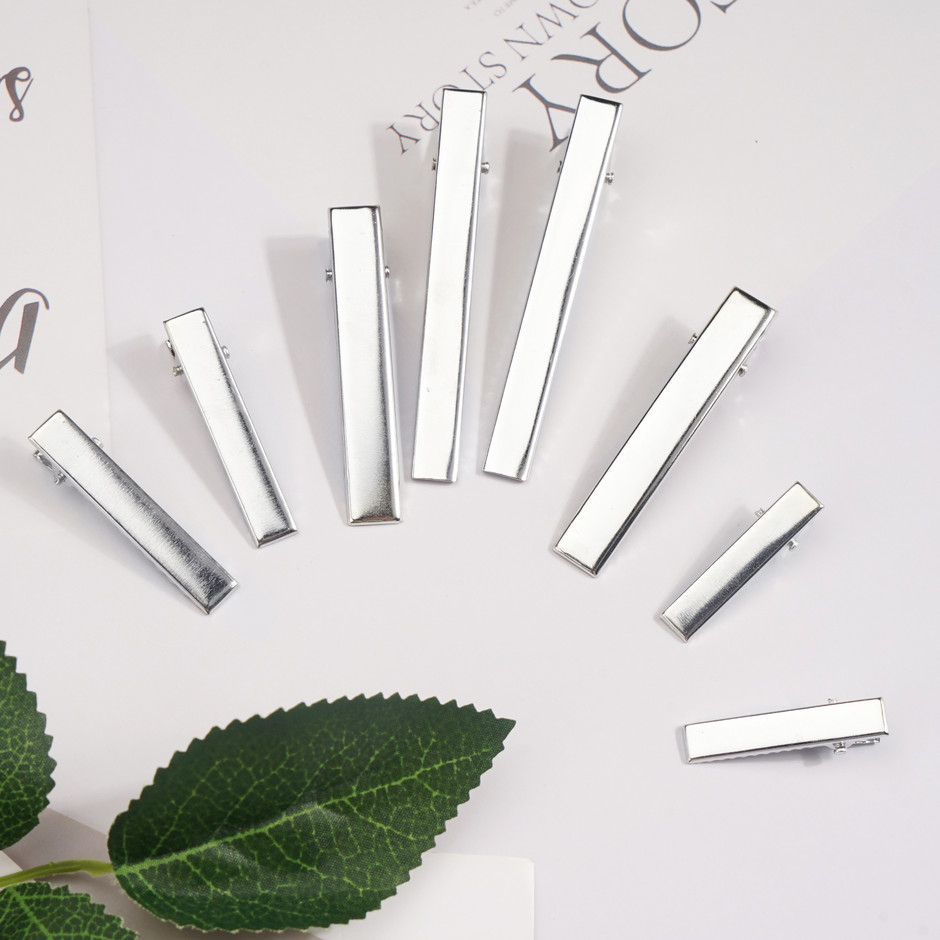 Badu.gr 50 τμχ Μεταλλικά κλιπ για μαλλιά αλιγάτορα για DIY κοσμήματα Εργαλεία στυλ μαλλιών ...