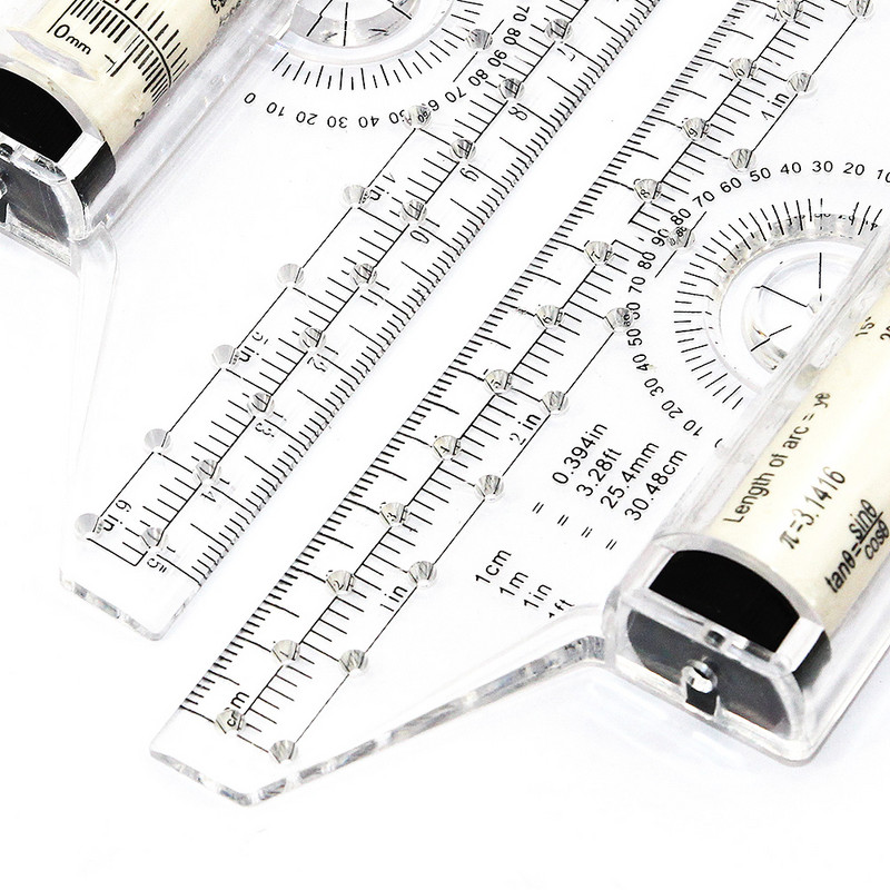 Badu.bg Мултифункционален инструмент за рисуване Roll Draw Ruler Metric ...