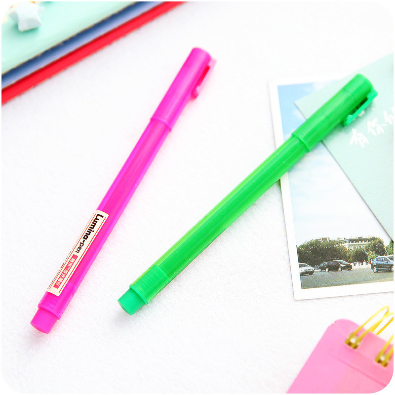 Badu.bg 6 бр. Lumina Color Pen Highlighter Marker Mild Fluorescent ...