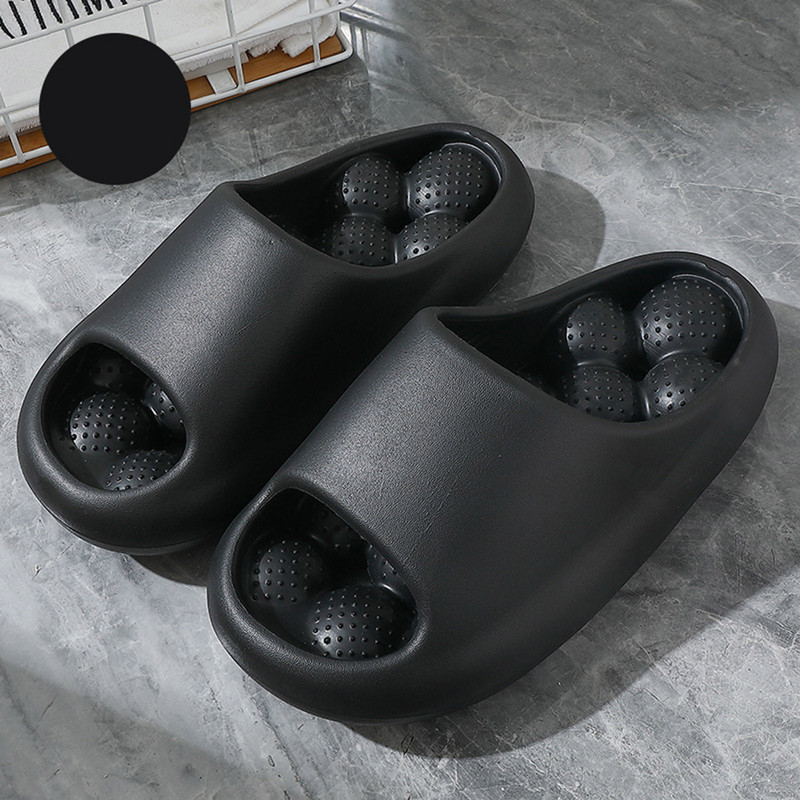 Badu.bg Практична масажна топка Течове за баня Мека подметка Чехли ...