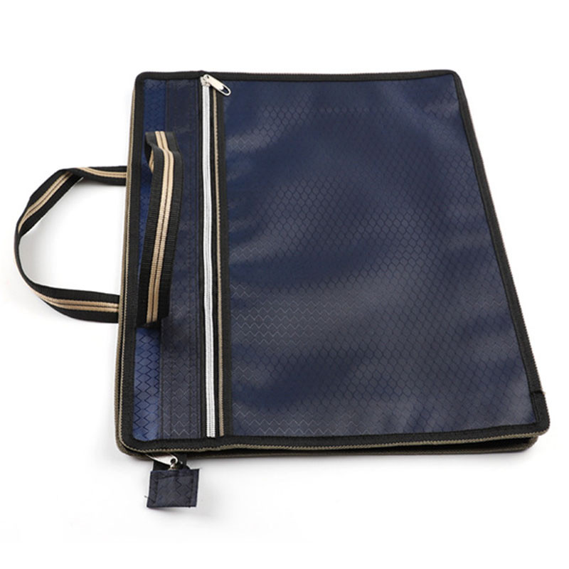 Badu Bg Чанта за документи Чанта с цип Дамска чанта Куфарче Студентска чанта за съхранение на