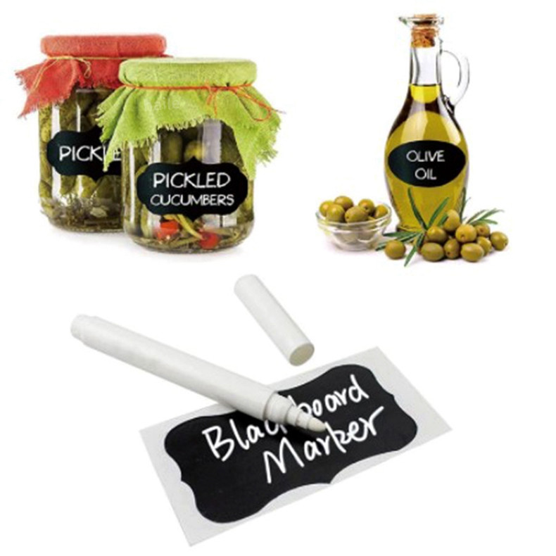 Badu.bg Haile 3/5/8Pcs/Set White Pen Liquid Chalk Pen Marker for Labels ...