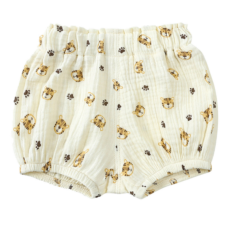 Badu Bg Бебешки ежедневни сладки щампи Блумърс Летни къси панталони за хляб Тренировъчни гащи