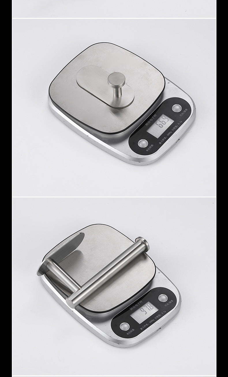 Badu Bg Пръстен за кърпи за баня Самозалепващи се държачи за кърпи от неръждаема стомана Стенен