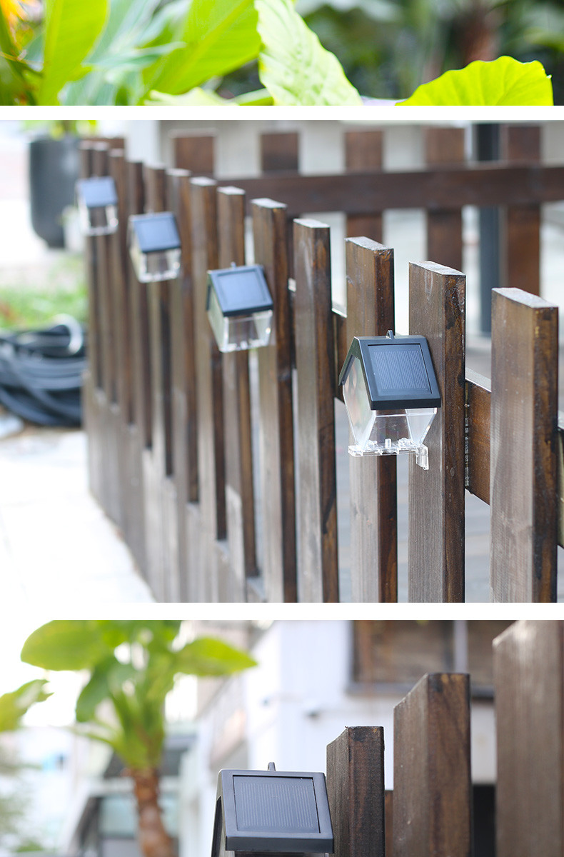 Badu.bg LED соларна лампа Висяща цветна водоустойчива външна стенна лампа Ограден двор Веранда ...