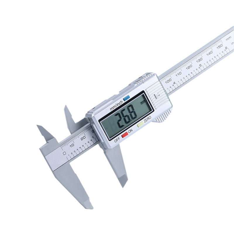 Badu Bg Цифрови дебеломери измерват 150 Mm 6 инча Lcd електронен