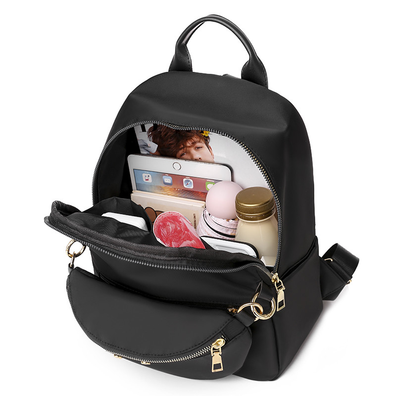 Badu Bg Дамска раница Две в едно чанта през рамо Нова ученическа чанта за тийнейджърки