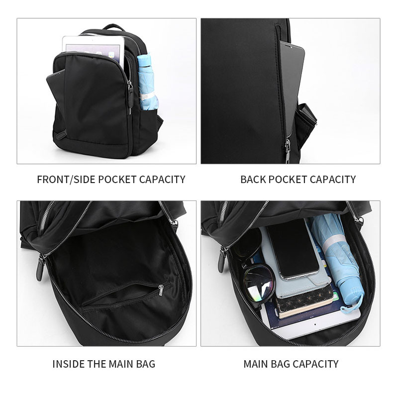 Badu Bg Нова корейска версия на модна ученическа чанта от оксфордски плат едноцветни