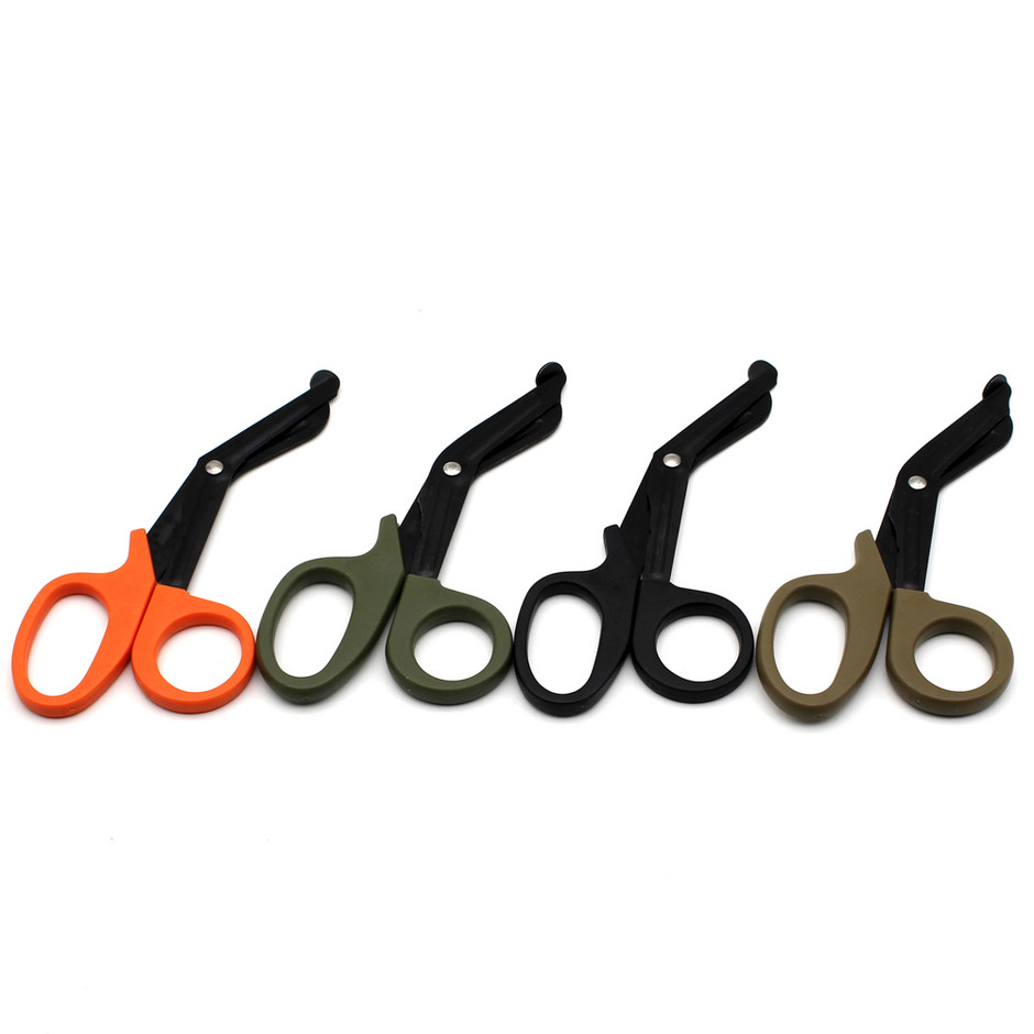 Badu.bg 18,3 cm EMT EDC Tactical Multi Function Rescue Scissor Trauma Gaze IFAK Emergency First ...