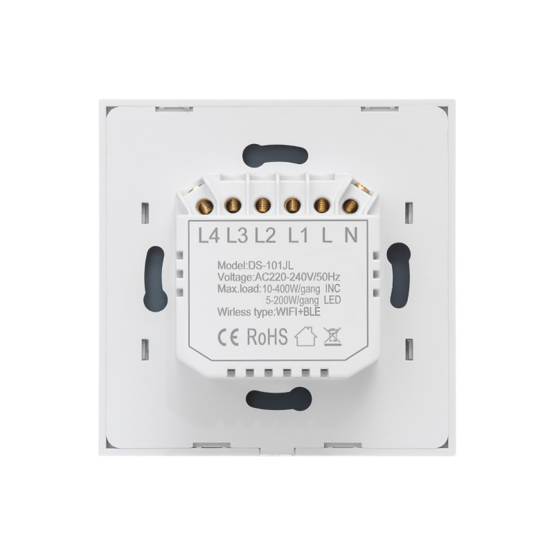 Badu Bg Wifi Smart No Need Neutral Touch Panel Light On Off Wall Switch