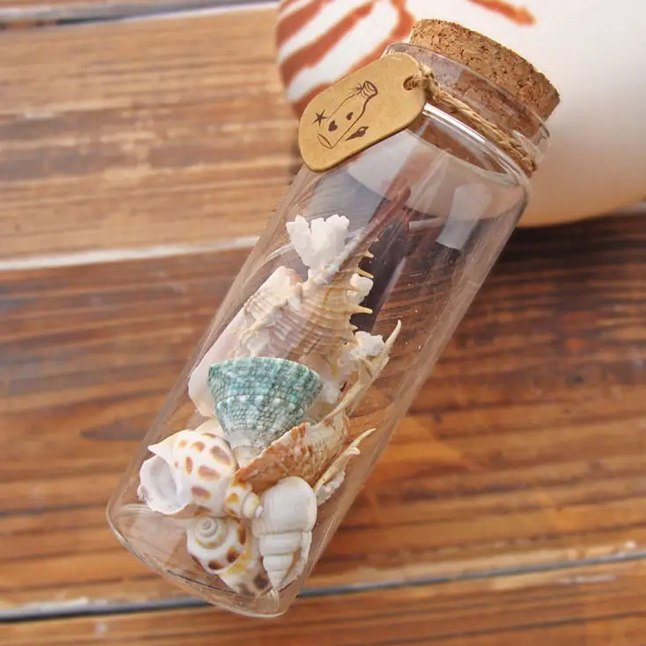 Badu.gr 10τμχ 1,5ml Στολίδια Διακόσμηση Γυάλινο Μπουκάλι Μικρά Μίνι Βαζάκια Γάμου Σαφείς Με ...