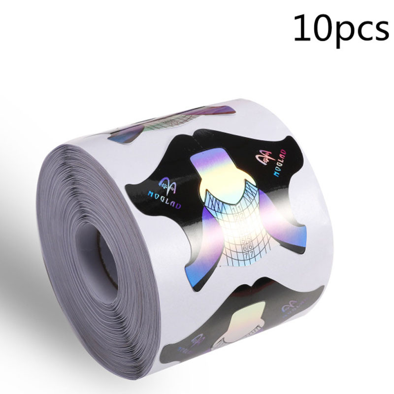 Badu.bg 10 бр./100 бр. Nail Art French Paper UV Gel Tips Extension ...