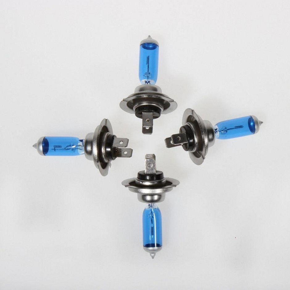 Badu.bg 2бр. H7 6000K Ксенонови газови халогенни фарове Бели крушки за автомобилни лампи 100W ...