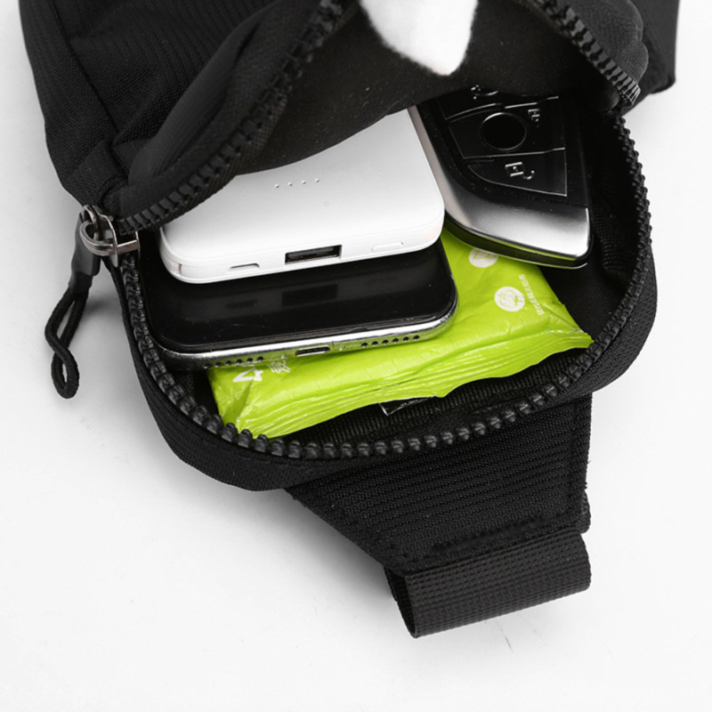 Badu Bg Мъжка чанта за гърди Водоустойчива малка раница за пътуване Чанти за едно рамо с гладък