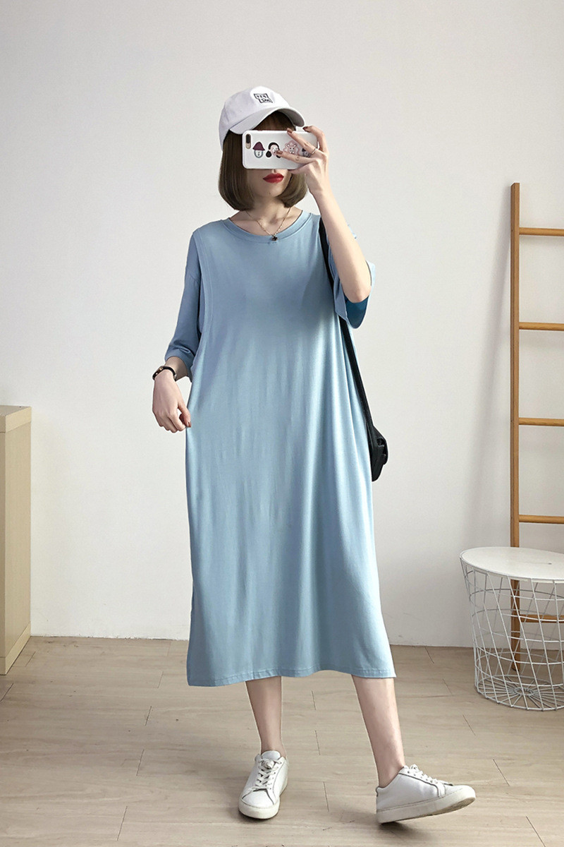 Badu.bg Пижами за бременни Нощници за кърмене Летни спални дрехи с къс ръкав Нощници Нощници за ...