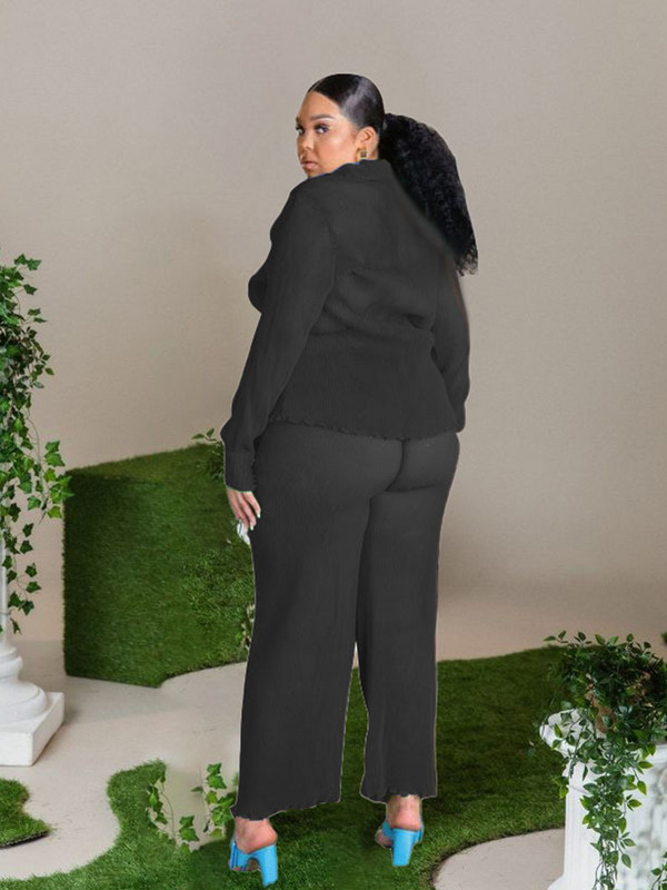 Badu.bg Дамски комплект от 2 части Летни дрехи Зелена риза Блуза и комплект панталони Streetwear ...