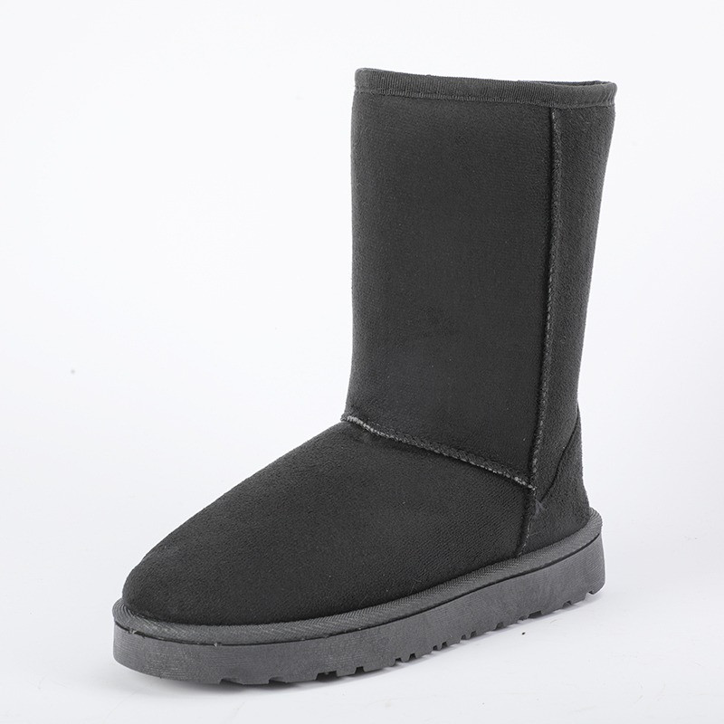 Badu.bg 2023 Зимни нови кожени ботуши за сняг Топли кашмирени неплъзгащи се австралийски ...