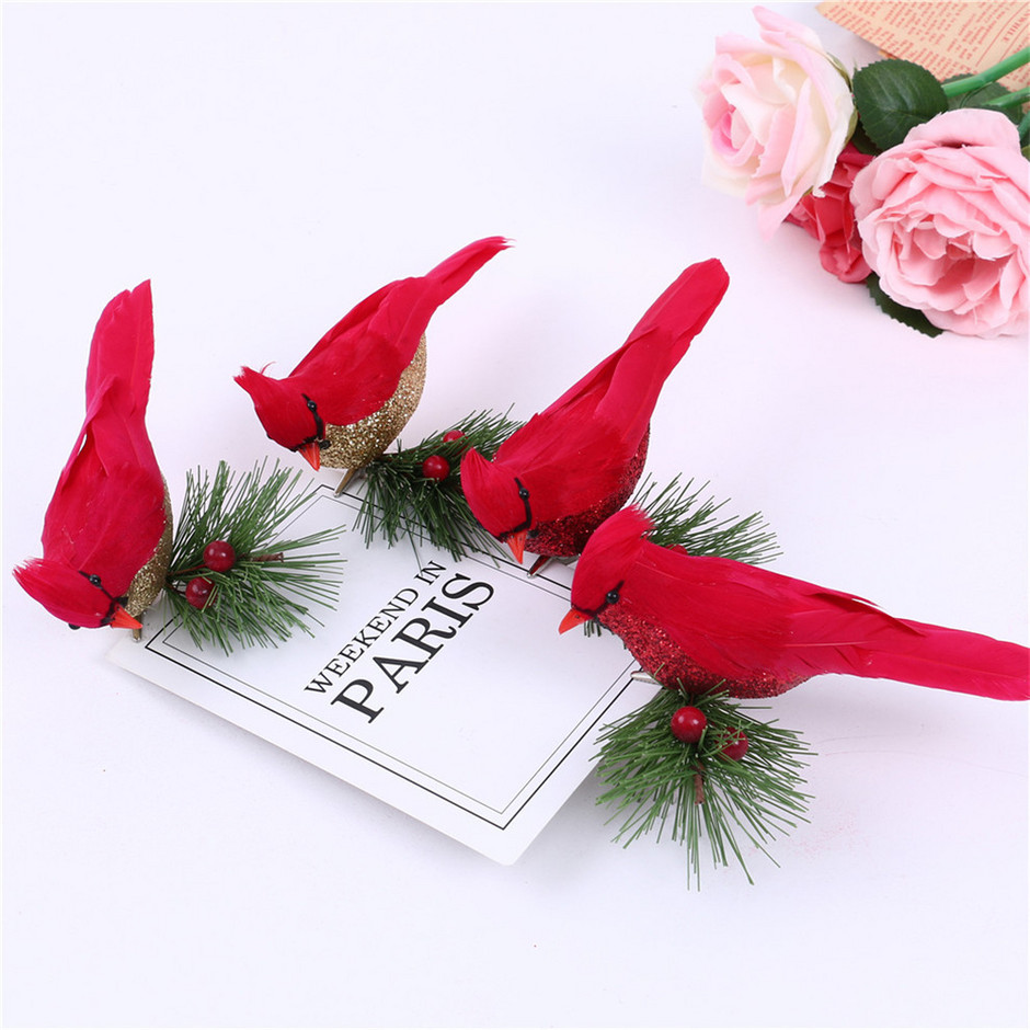 Badu.gr 25cm Χειροποίητο Simulation Parrot Creative Feather γκαζόν ...