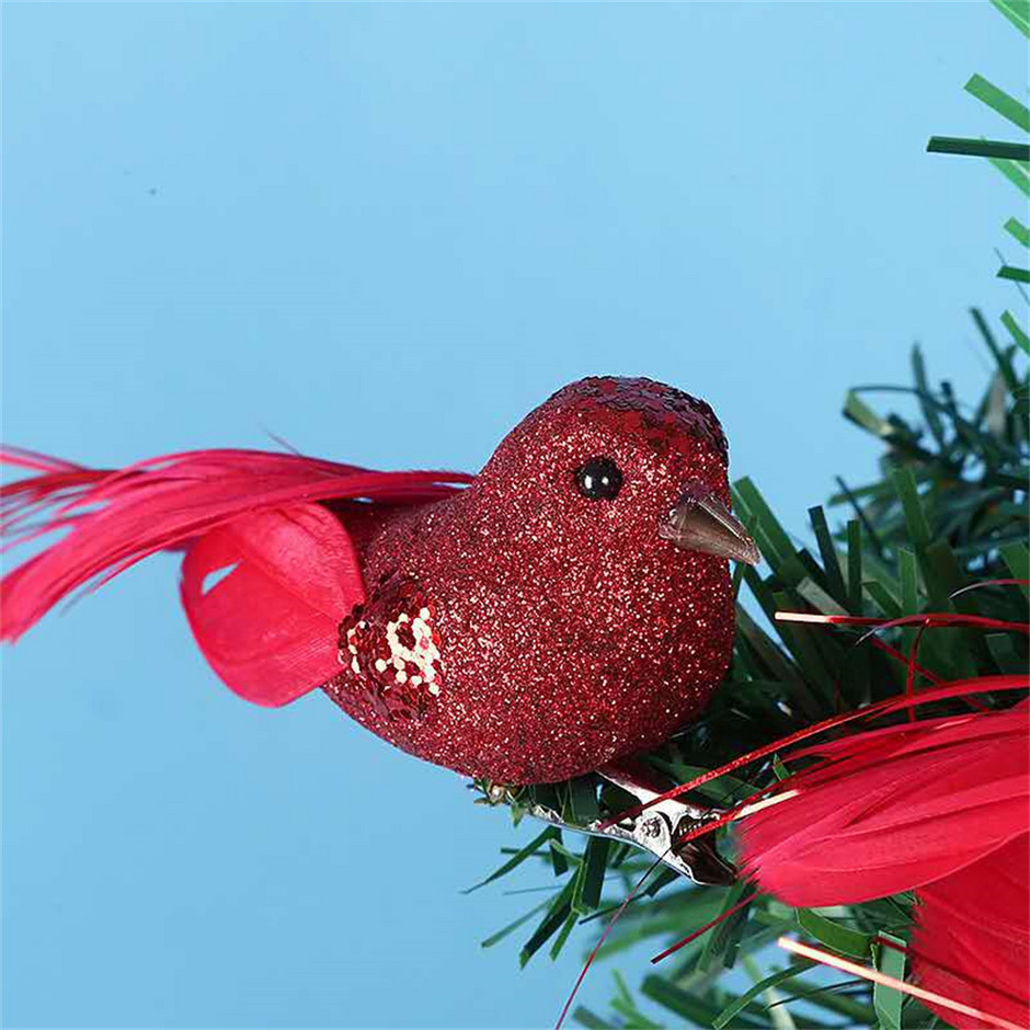 Badu.gr 25cm Χειροποίητο Simulation Parrot Creative Feather γκαζόν ...